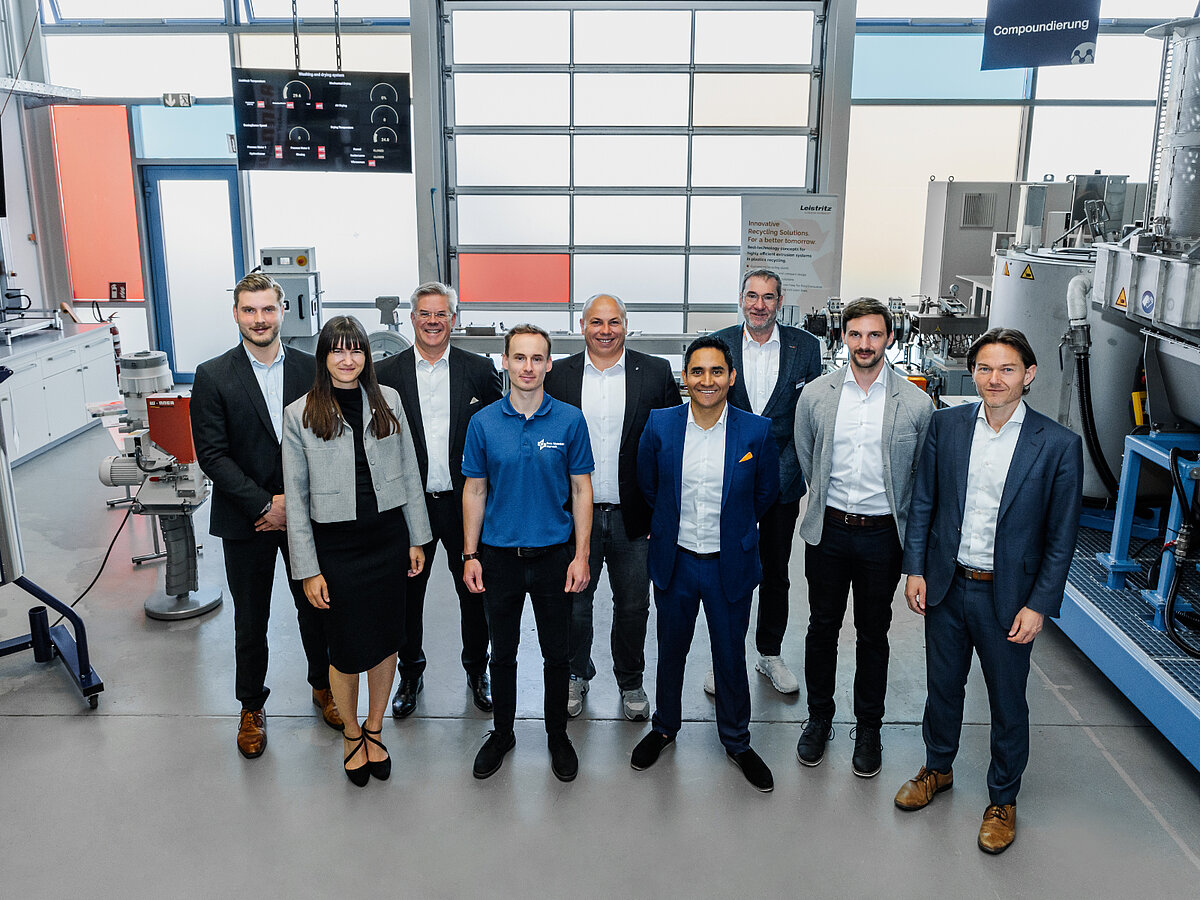 Recycling mit System: Die Neue Materialien Bayreuth GmbH eröffnet hochmodernes Technikum für die ...